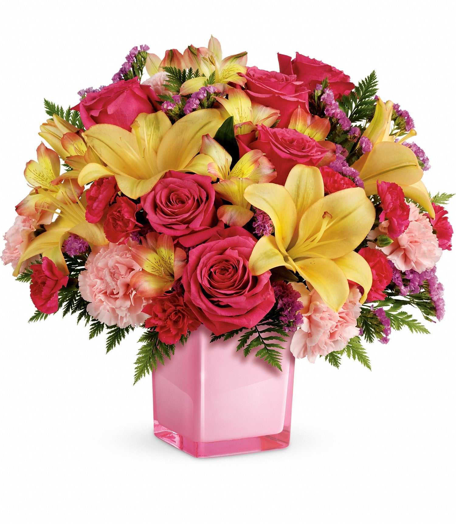 Pop of Fun Bouquet – With Love Balloon & Flower Design